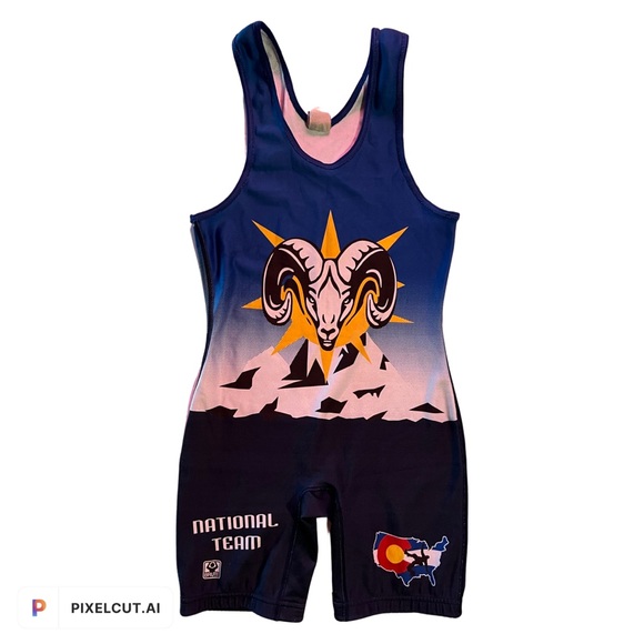 Other | Team Colorado Wrestling Singlet Adult Medium | Poshmark